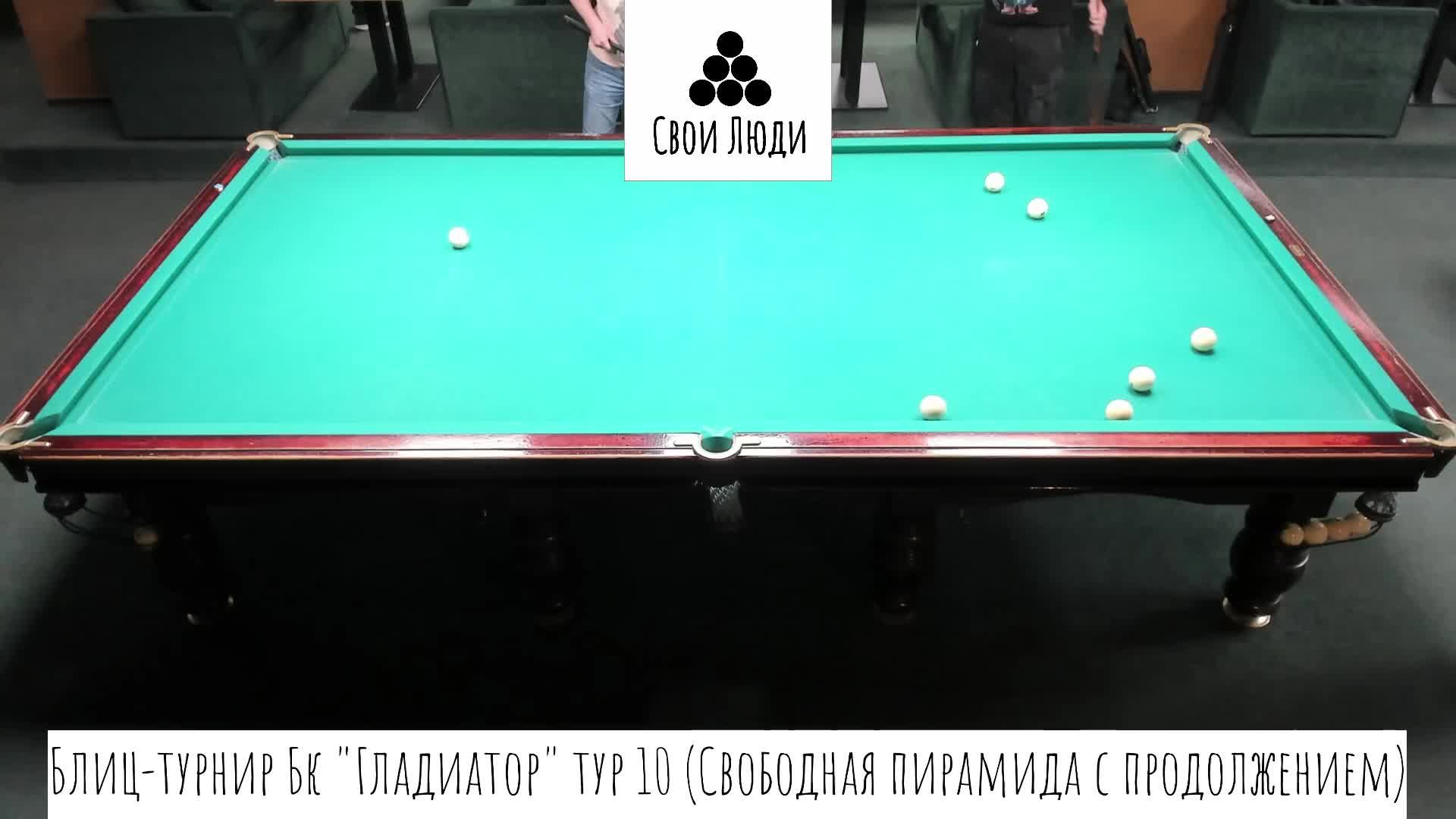 Блиц-Турнир БК Гладиатор тур 10 (Свободная пирамида с продолжением)