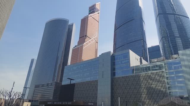 Москва Сити / видео 4К