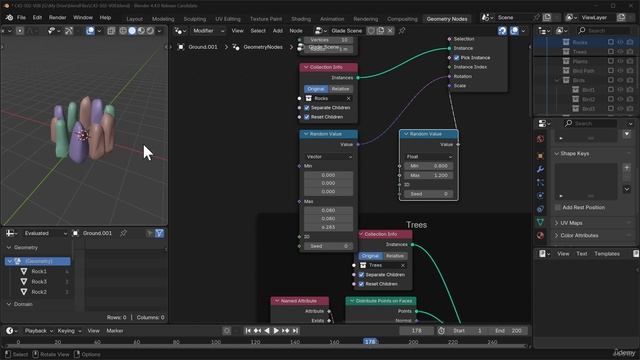 16 - Создание экземпляров в вершинах
