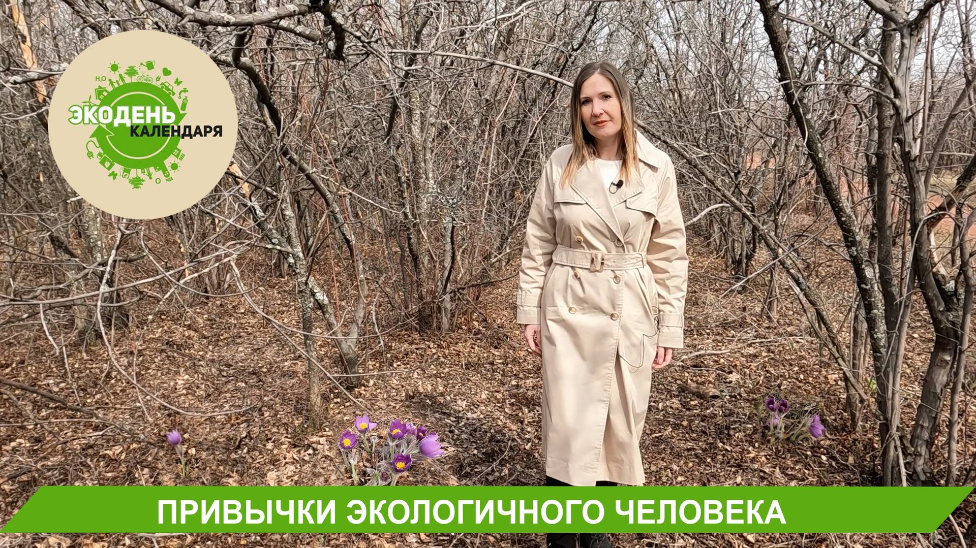 ЭКОДЕНЬ КАЛЕНДАРЯ.  ПЕРВОЦВЕТЫ