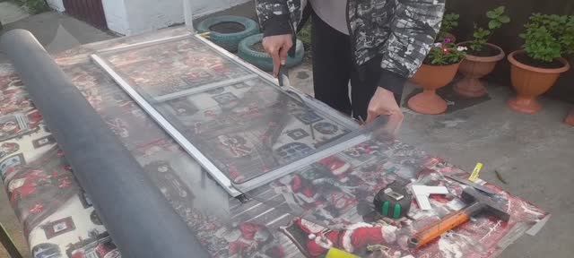 Замена полотна, ремонт, установка москитной сетки!