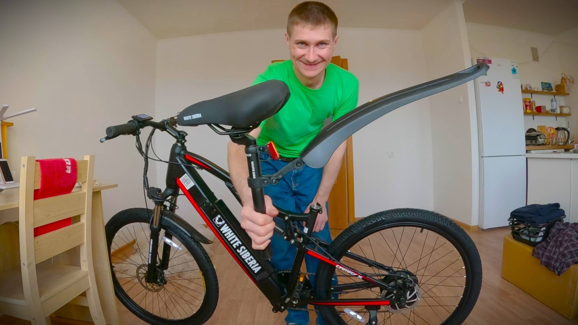 Мой новый двуподвес! Электровелосипед Camry X от White Siberia
