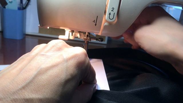 Шлёвка для пояса на шелковом кимоно