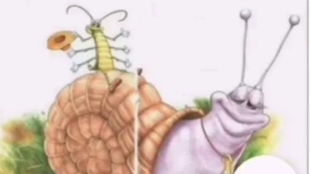 Аудиосказка. про улитку и черепаху