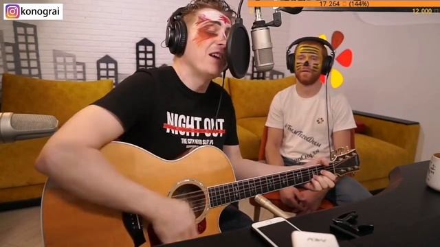 Ночь - Ты в моей голове. На гитаре.