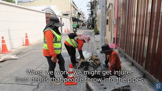 Жизнь чистильщика уличной канализации Бангкока - одного из крупнейших мегаполисов мира.