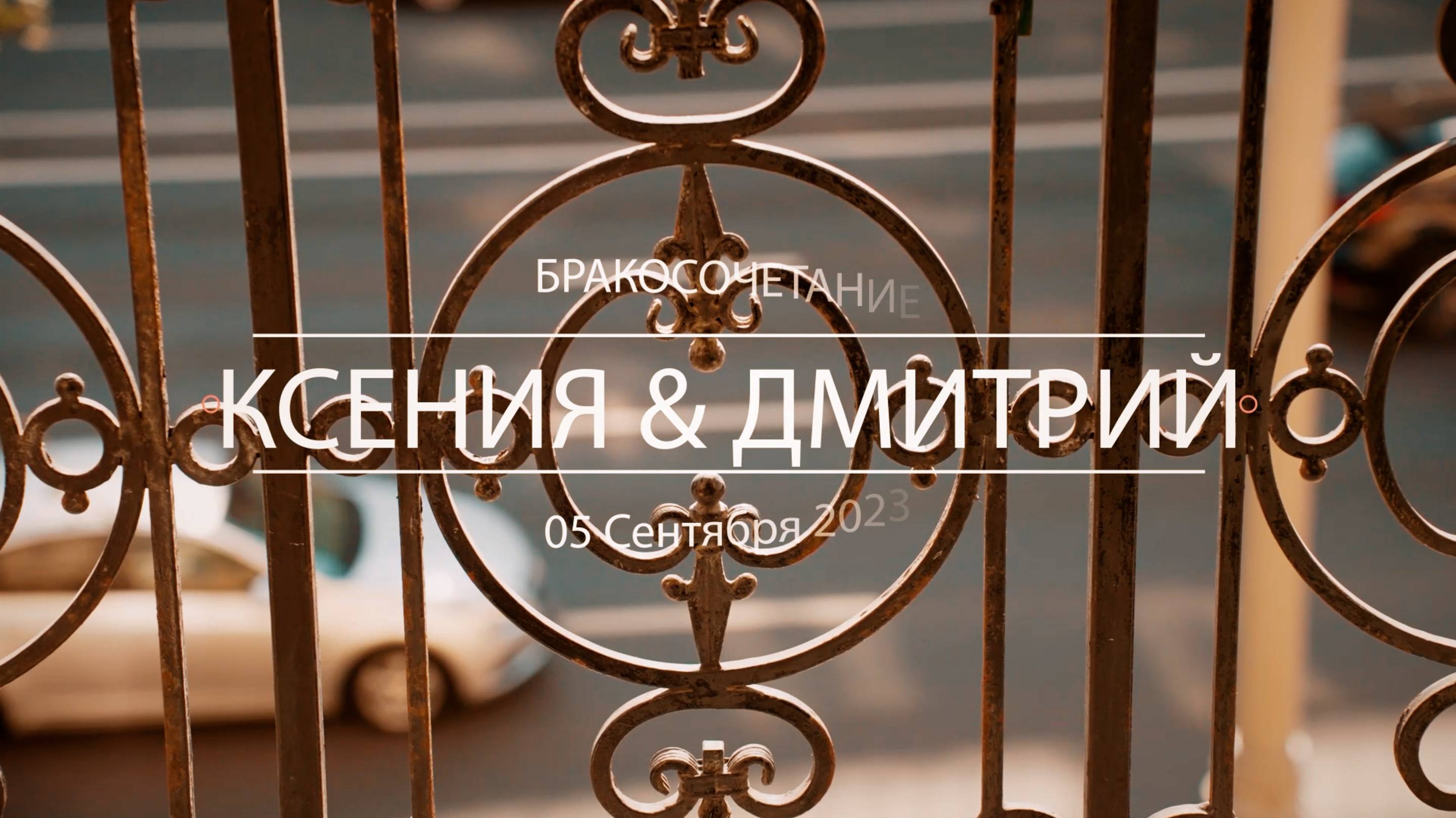 Свадьба Ксении и Дмитрия