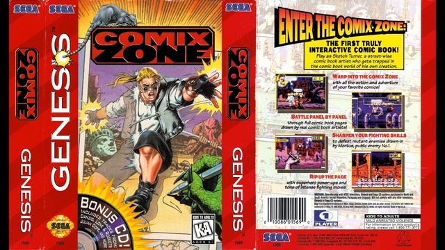 [SEGA Genesis Music] Comix Zone - Full Original Soundtrack OST