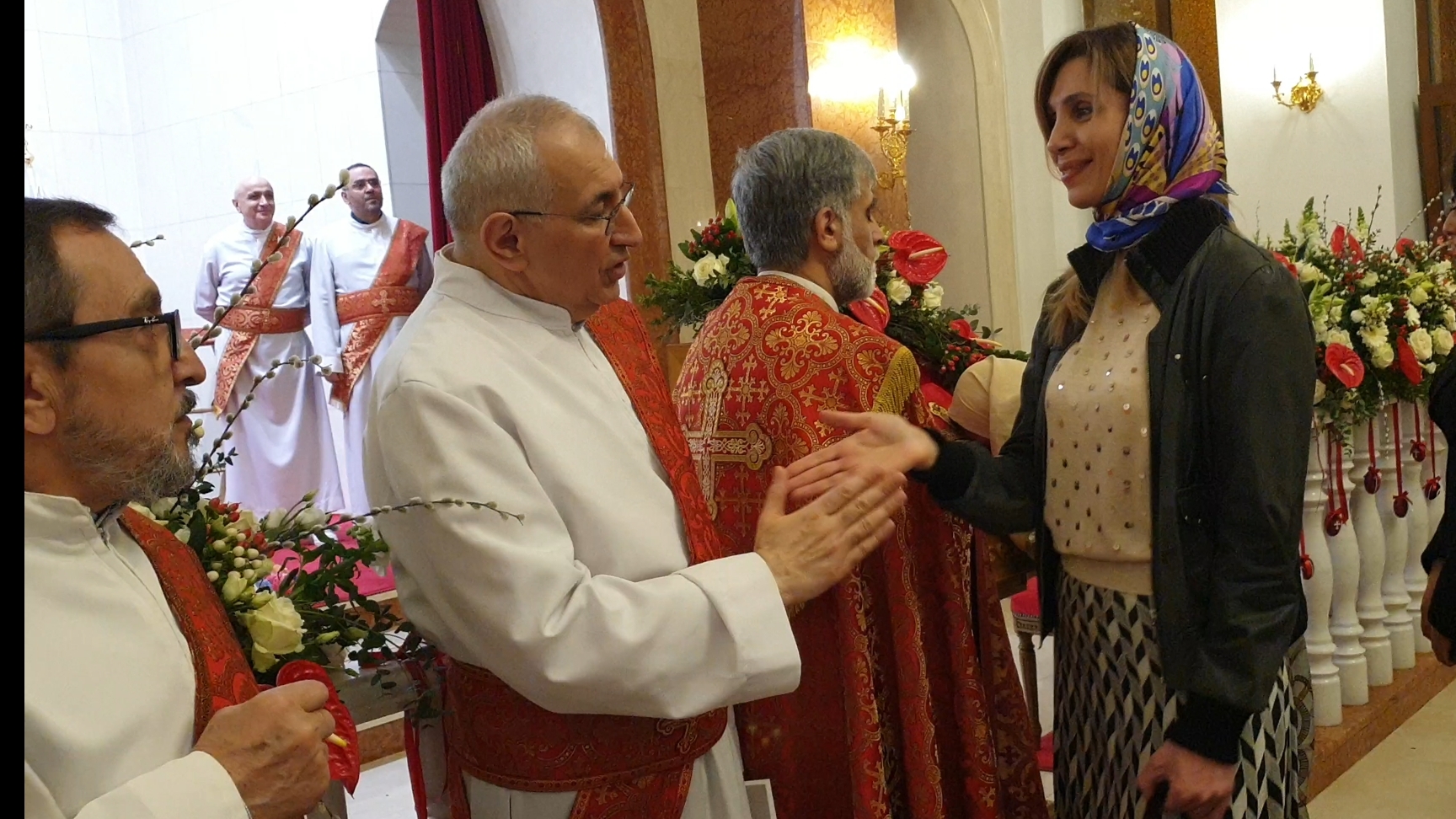 Пасхальная служба в Ассирийской Церкви Востока Святой Девы Марии в Москве 🎊🙌🙏🏼 2025