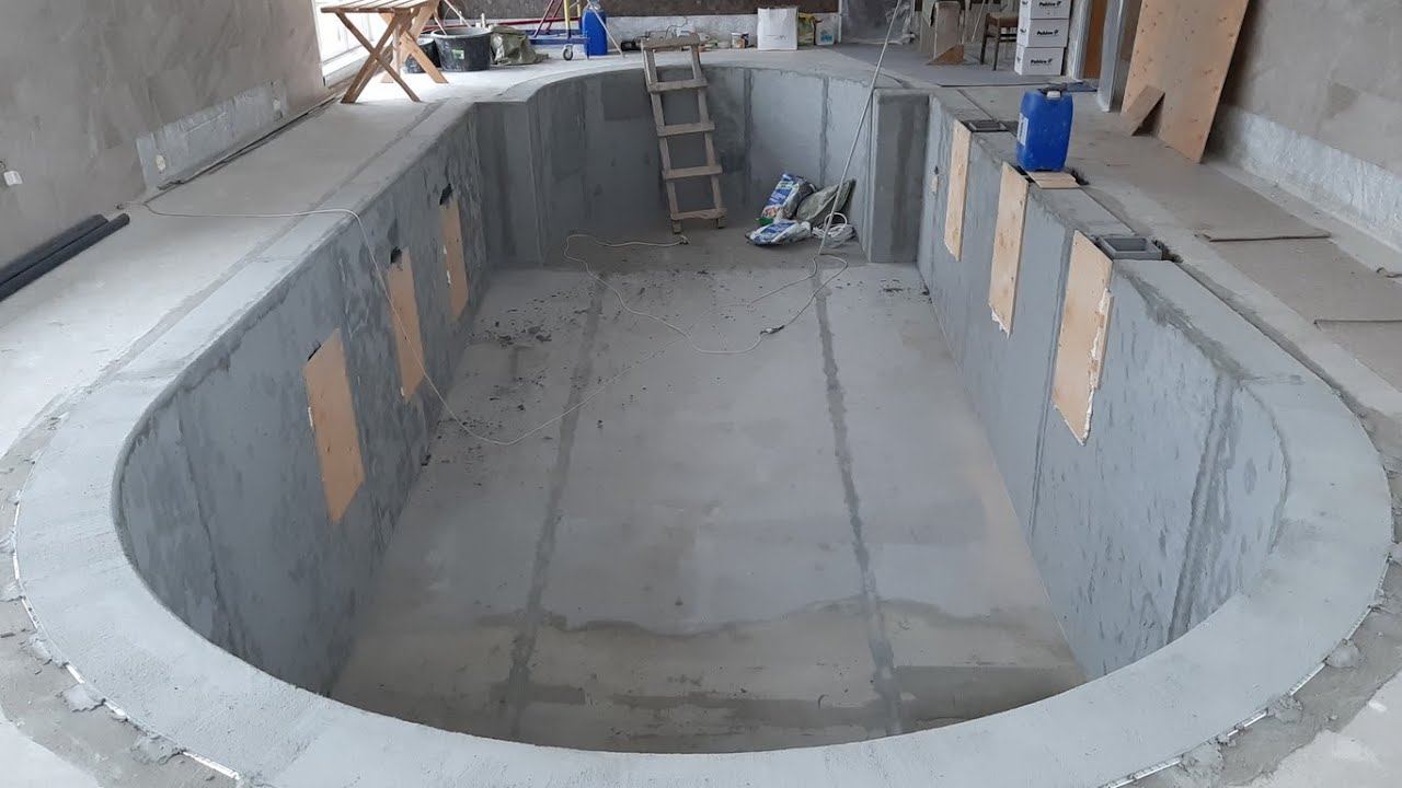 Оборудование Чаши Бассейна Своими Руками. Монтаж закладных в бассейн: Скиммер, Форсунка, Подсветка