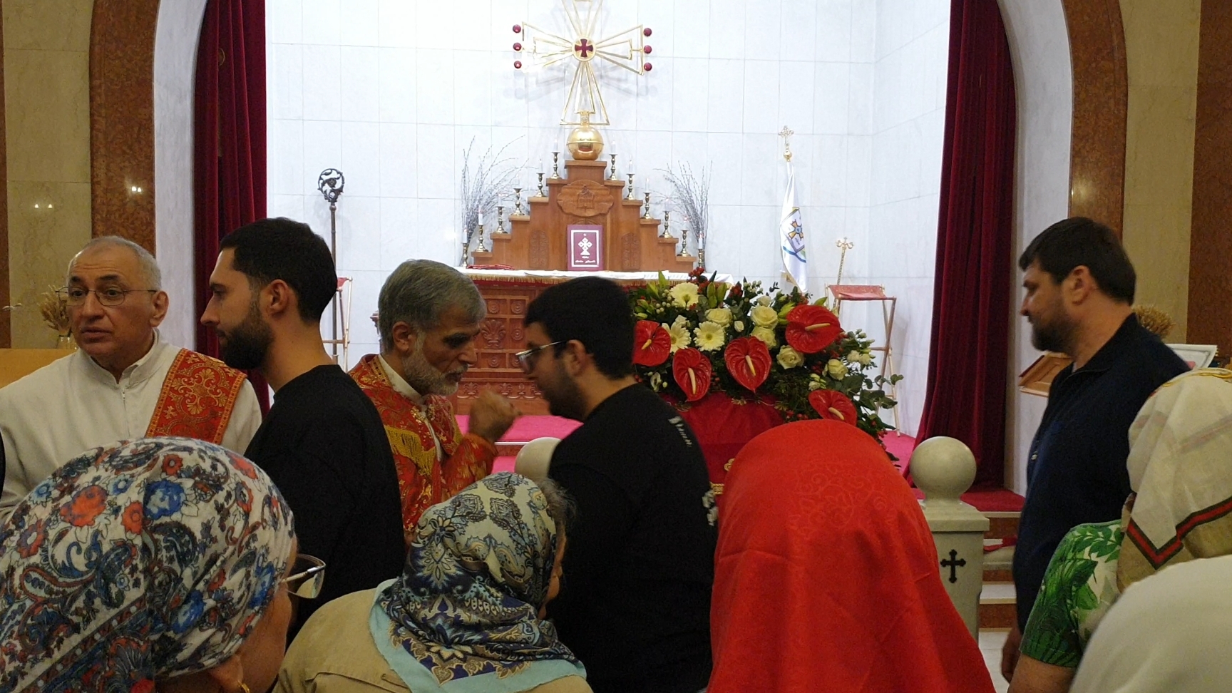 Пасхальная служба в Ассирийской Церкви Востока Святой Девы Марии в Москве 🎊🙌🙏🏼 2025