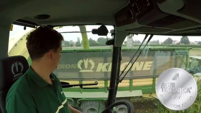Подъемник кабины у комбайна BiG X от KRONE