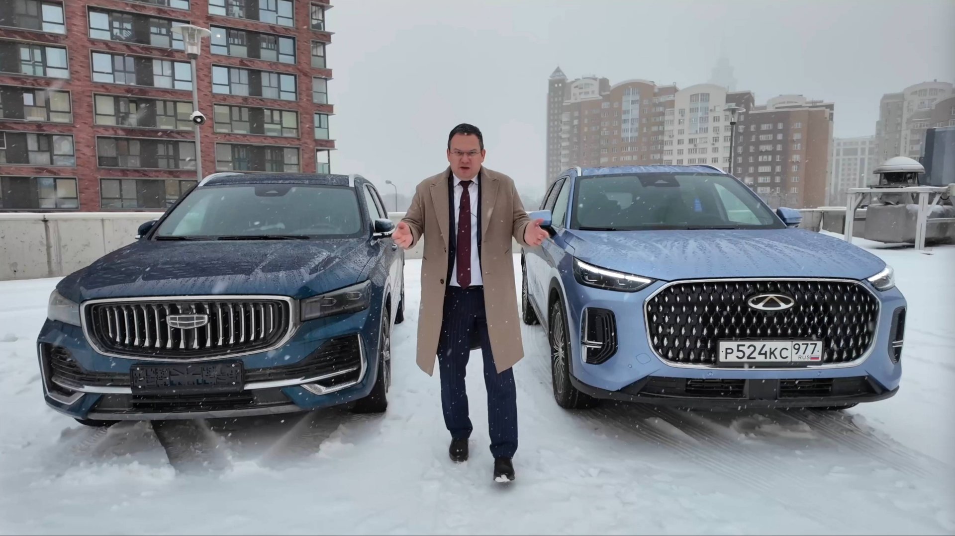 Сравнение CHERY TIGGO 9 и Geely Monjaro #aleksey_mercedes