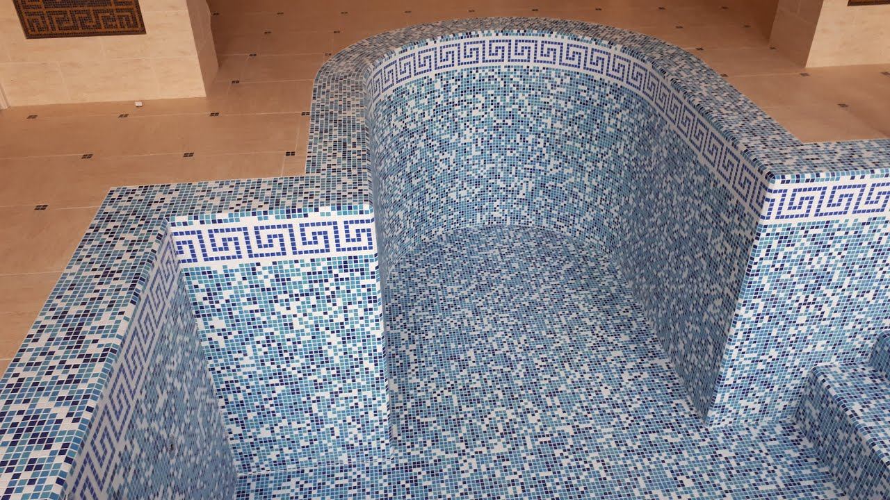 Как Сделать Мозаику в Бассейне Своими Руками. Укладки мозаики в бассейне - Технология Отделки