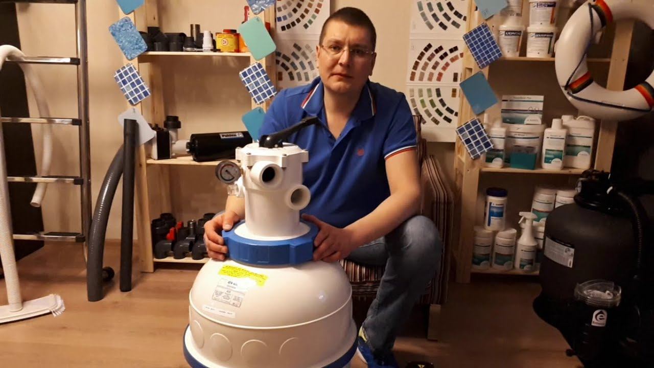 Как пользоваться Песочным Фильтром Бассейна - Промывка, Очистка, Обслуживание, Фильтрация, Чистка