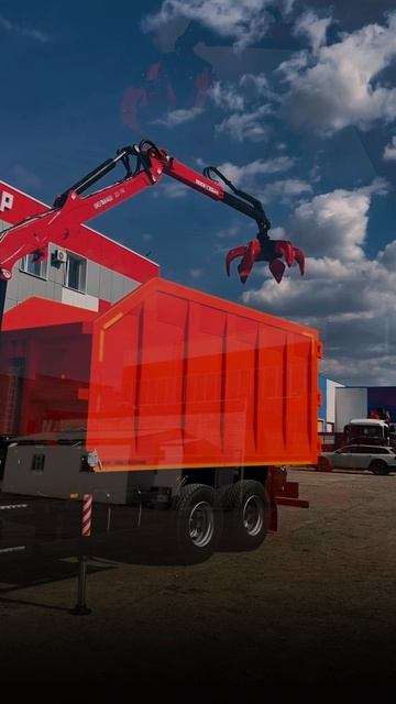 В наличии на нашей стоянке ЛОМОВОЗ КамАЗ 65115-48 с КМУ VM10L74M 📞 +7-927-496-65-19