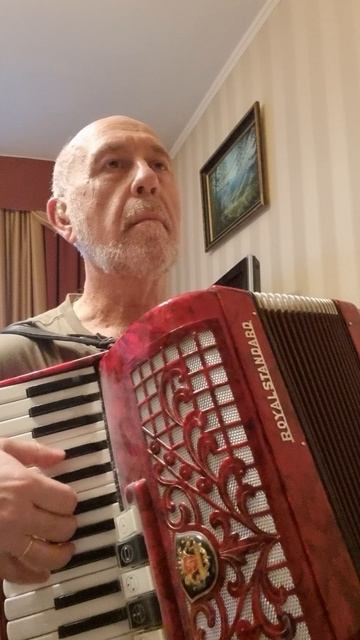 Песня из к/ф "Девчата". Музыка на аккордеоне.
