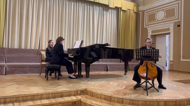 Д.Б Кабалевский концерт для виолончели с оркестром(1 часть),op 49,g moll