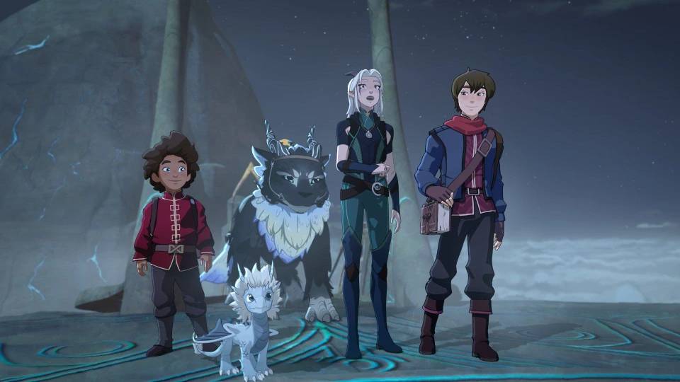 Сериал Принц Драконов - 4 сезон 8 серия / The Dragon Prince