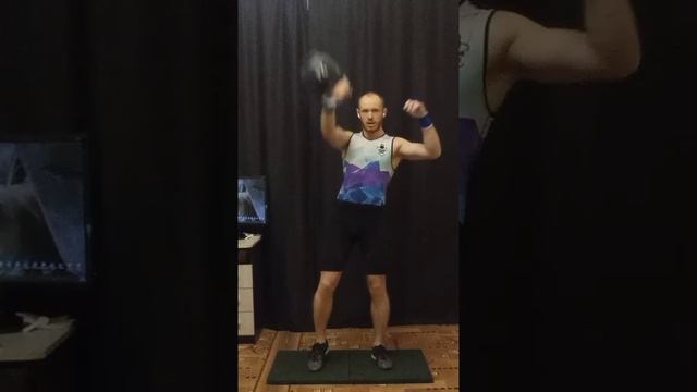 Рывок 25кг 174 раза 9 минут