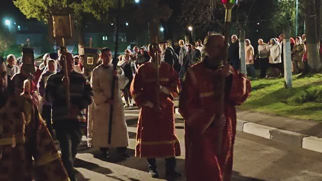 Богородицерождественский храм - Пасхальный крестный ход (село Раменки) 2025 год