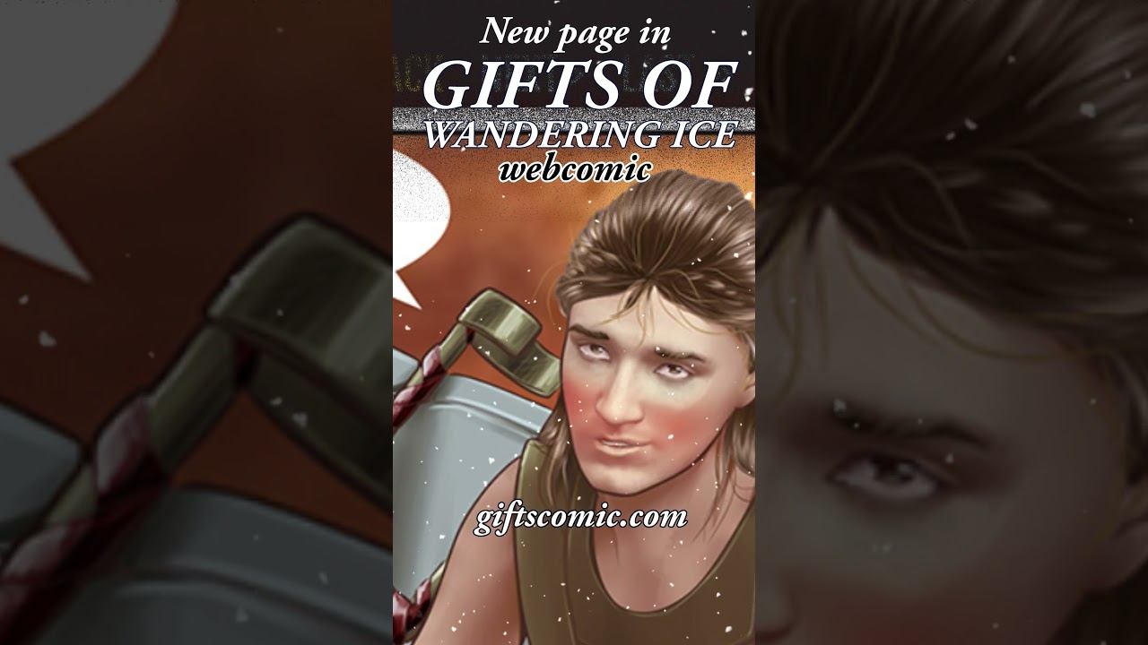 New page in sci-fi webcomic "Gifts of wandering ice #webcomics #webcomic #sciencefiction #whattoread