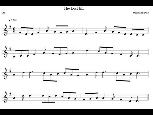 "Lost Elf" on ocarina, in Russian forest