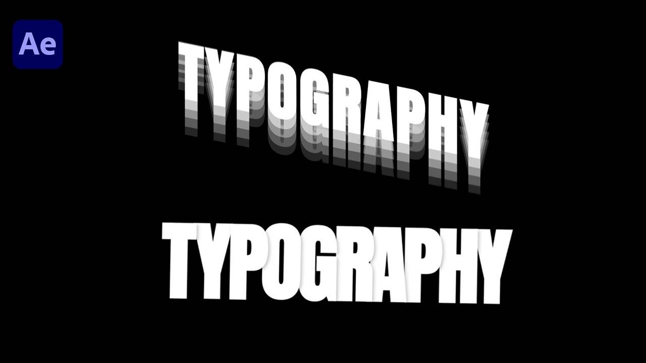 Анимация типографики в After Effects