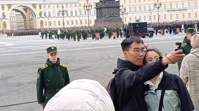 Репетиция парада  СПБ 2025 часть 1