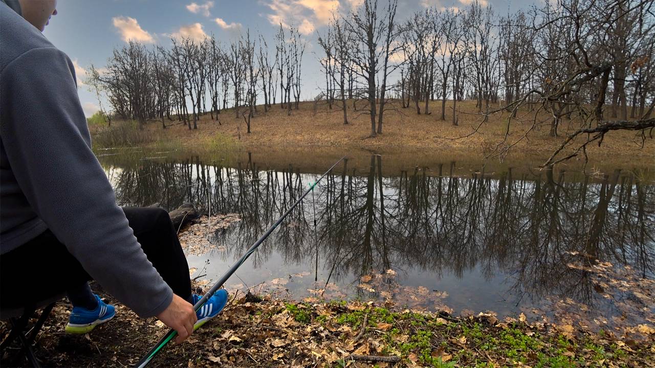 РЫБАЛКА НА ПОПЛАВОК. ВЕСЕННИЙ ЖОР КАРАСЯ. ЛОВИМ НА РАЗ-ДВА!
