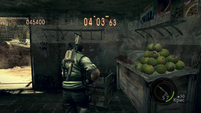 Resident evil 5 [Наёмники] Площадь собраний: Крис (S.T.A.R.S.)| ранг СС - 109130 |Соло