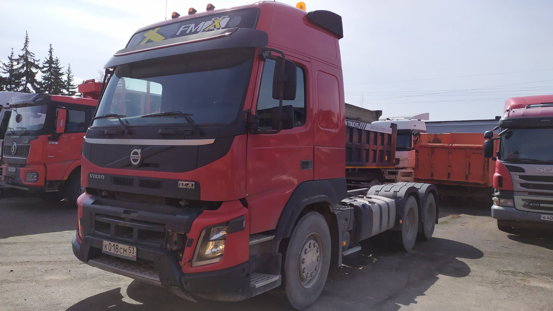 Седельный тягач Volvo FMX 6х4