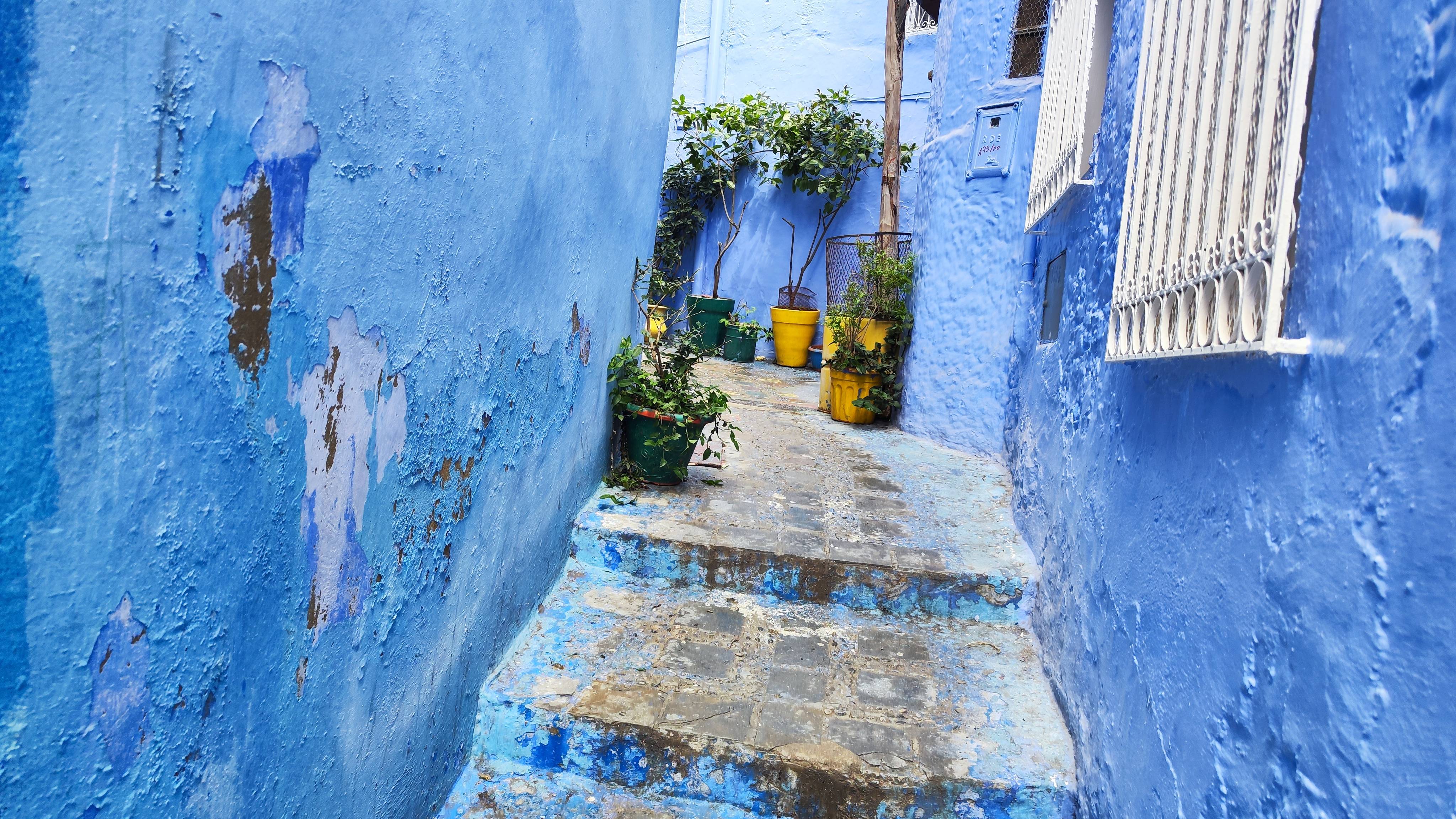 Марокко . Танжер . 2025  апрель  часть  3 .
  Chefchaouen (Шефшаоуэн)  -  синий город  Аладдина