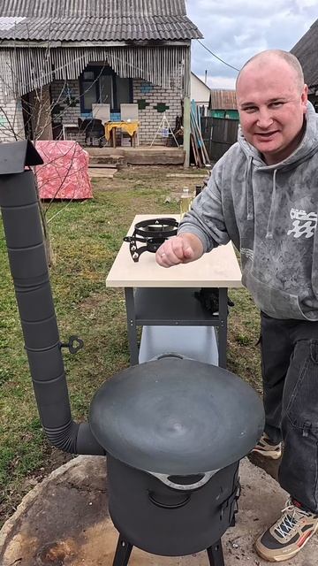 ОБЖИГ ЧУГУННОГО САДЖА! 🔥