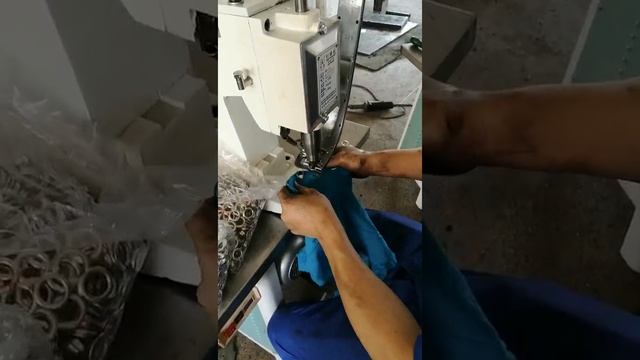 Установка блочек и люверсов BD-11