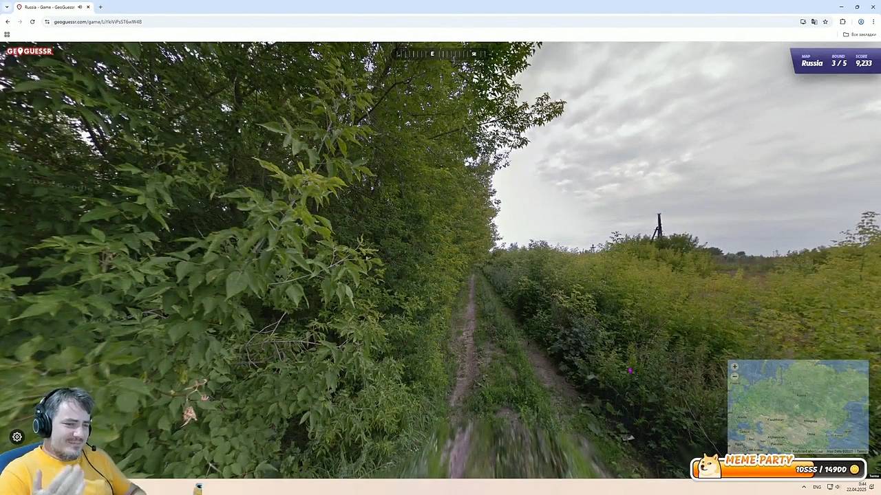 Maddyson - берёт топ 14 в GeoGuessr (Россия)