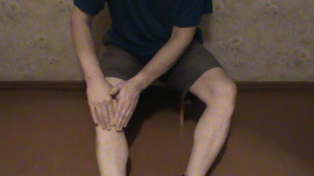 массаж коленного сустава