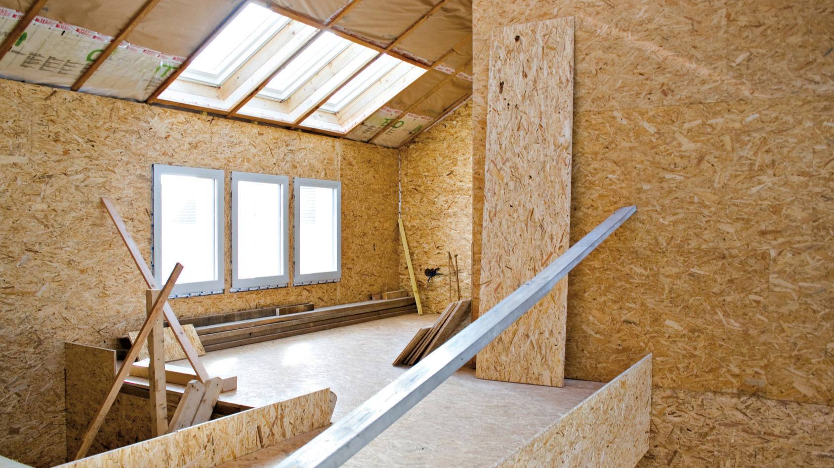 Подготовка OSB плиты