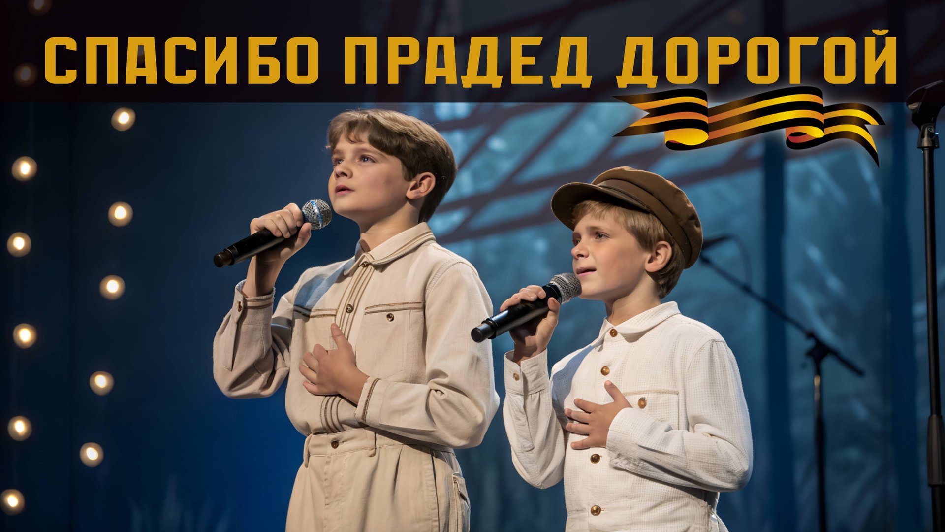 ДЕНЬ ПОБЕДЫ. 9 МАЯ. ПЕСНЯ ОТ ДЕТЕЙ - Спасибо прадед дорогой!