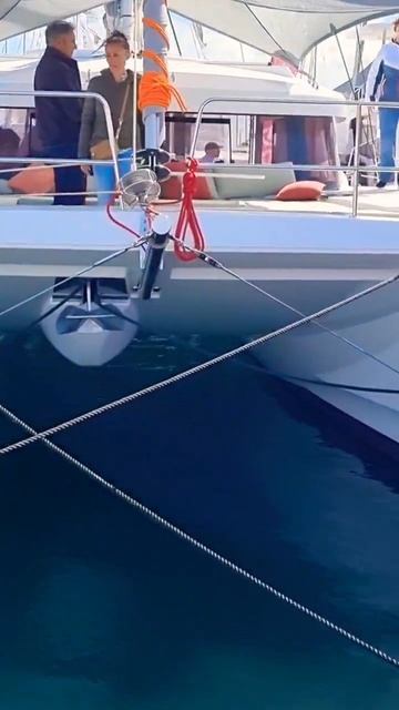 ⛵️Бушприт на катамаране CATSMART⚓️