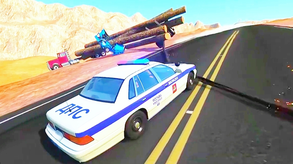 Разогнался потерялся аварии машин на больших скоростях фатальные разрушения тачек BeamNG Ситуации