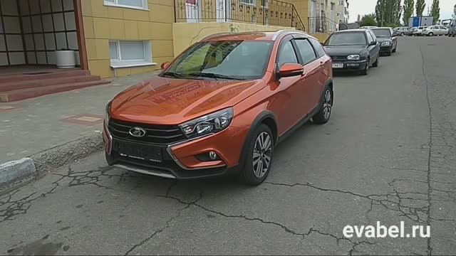 Lada Vesta SW Cross eva коврики в салон evabel.ru 8800-222-48-45