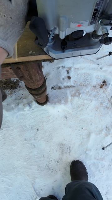 Китайский фрезер. Первый ровный пропил!