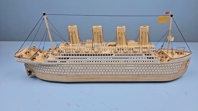 Модель Титаника своими руками.