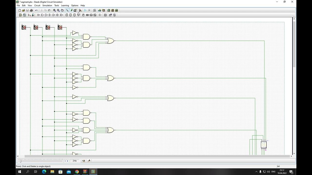 Digital DEEDS - Дешифратор для семисегментного индикатора.