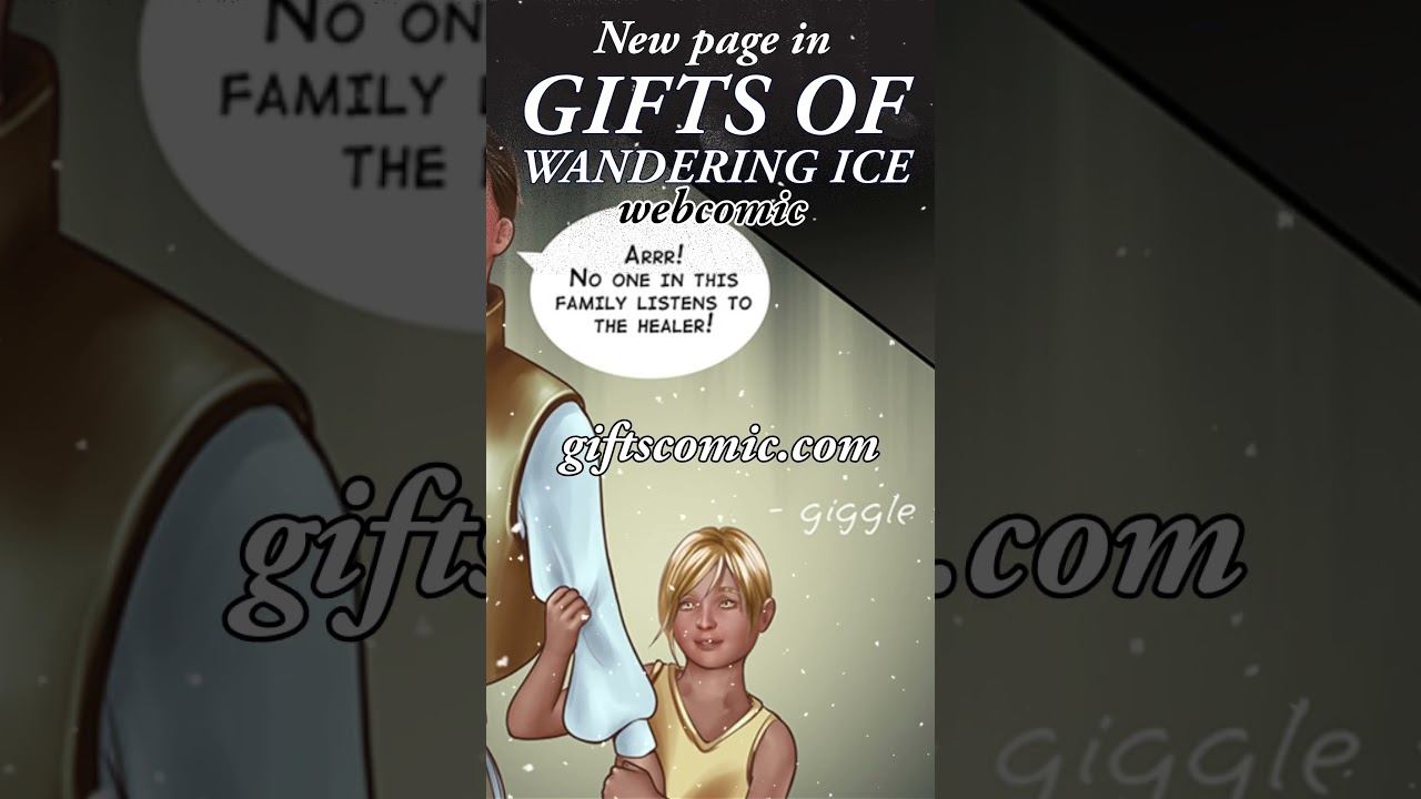New page in sci-fi webcomic "Gifts of wandering ice #webcomics #webcomic #sciencefiction #whattoread