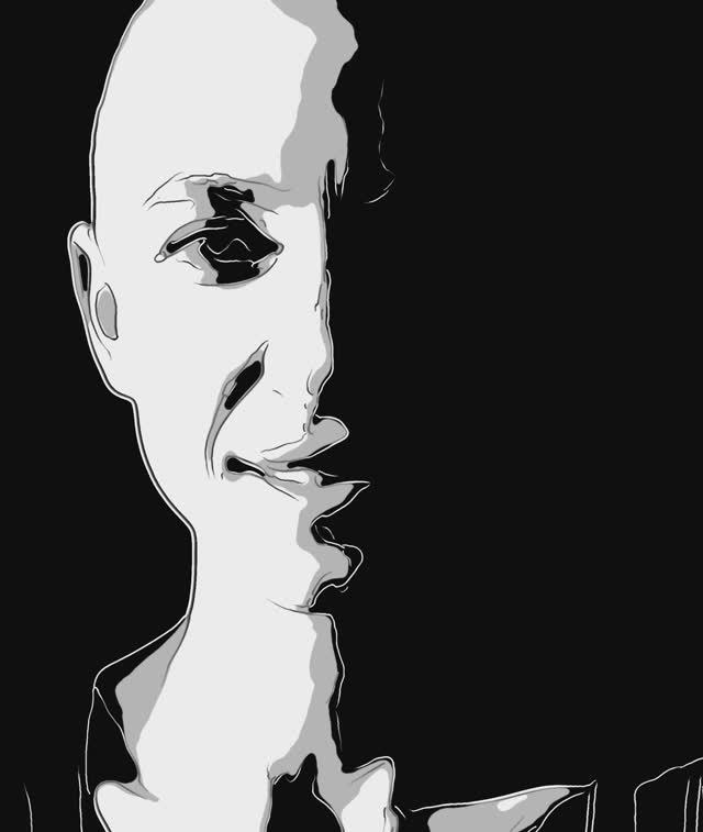 AKVIS Stencil Video — контрастный эффект для видео