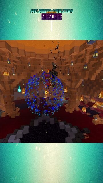 😱 Мир незера 🔥 Адский мир на Анархии в майнкрафт🔥 minecraft  #holyworld #funtime #aqua-mix