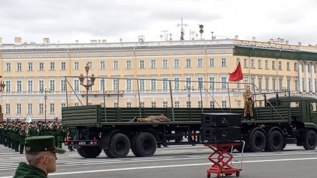 Репетиция парада 2025 СПБ  часть 4