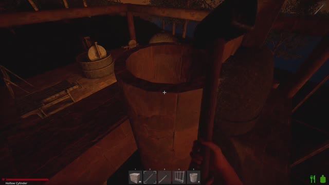 Rising world 17_1 строительство навеса